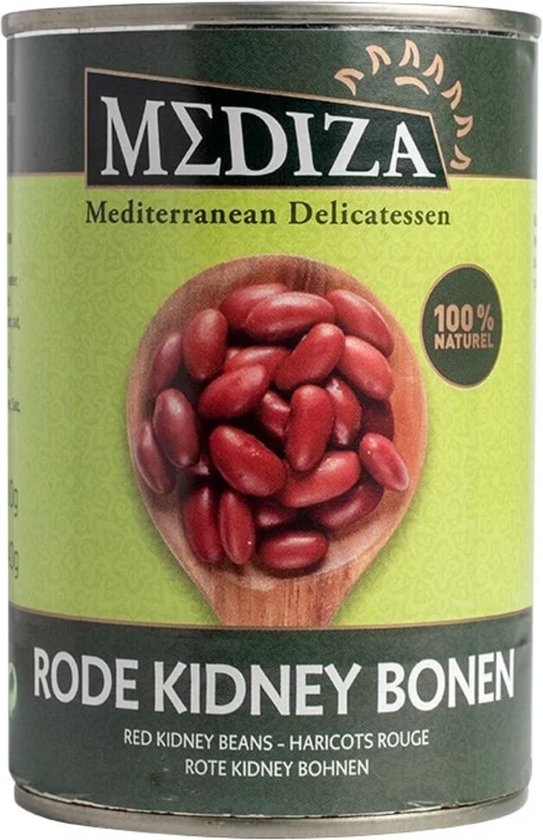 6x Mediza Rode Kidney Bonen 400 gr | bol