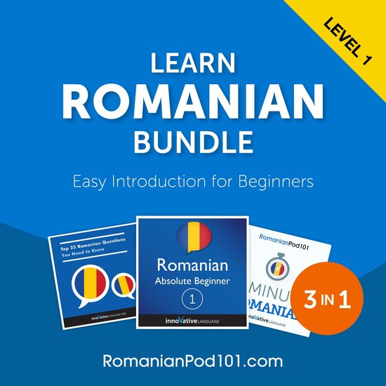 Learn Romanian Bundle - Easy Introduction for Beginners, Innovative Language Learning... | bol