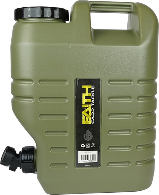 Faith - Jerrycan - 12 Ltr - Polyetheen Groen - Watertank ...