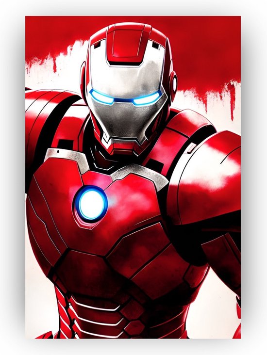 Iron man poster - Superhelden poster - Iron man - Poster avengers ...