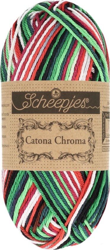 Scheepjes Catona Chroma 50gr - 009 Holly | bol