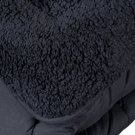 Zelesta® Teddybed Antraciet 140x200 - Teddy Dekbedovertrek - 30 dagen ...