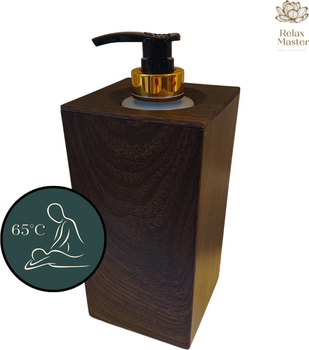 Massage Olie Verwarmer Hout-look Vierkant - Relax Master ...