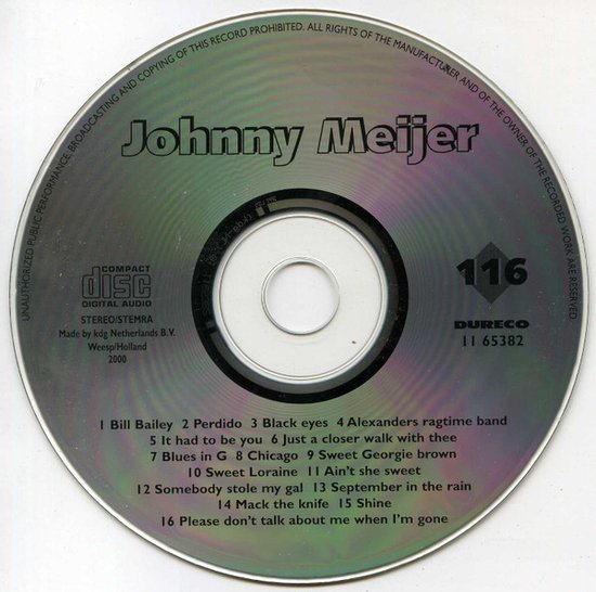 Johnny Meijer Vol 4, Johnny Meijer | CD (album) | Muziek | bol