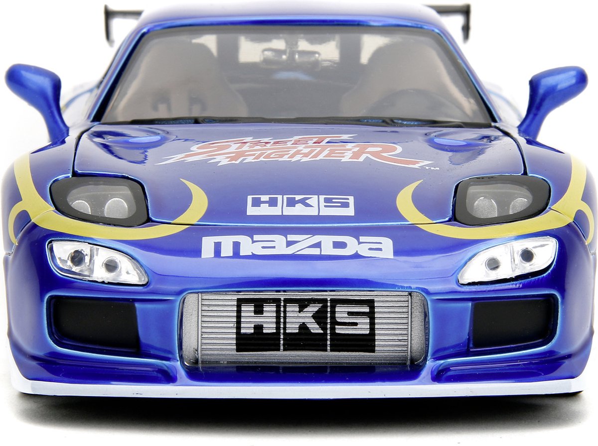 Jada Toys - Street Fighter 1993 Mazda RX7 - Speelgoedauto | bol.