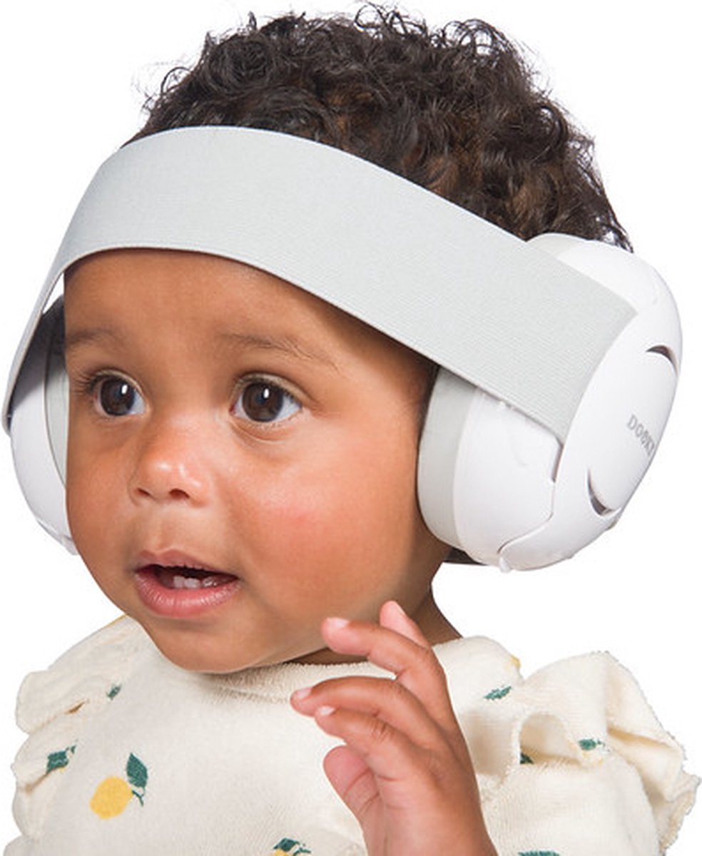 Dooky - Baby Gehoorbescherming - 0-3 jaar - Wit - Noise Cancelling ...