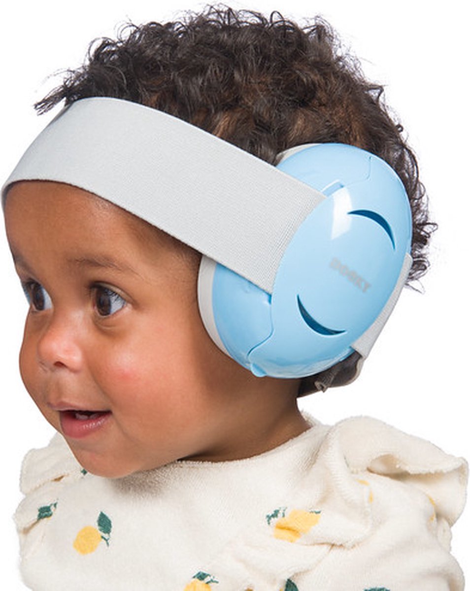 Dooky - Baby Gehoorbescherming - 0-3 jaar - Blauw - Noise Cancelling ...