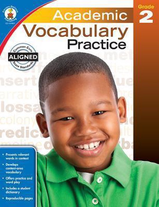 Academic Vocabulary Practice, Grade 2 | 9781483811192 | Boeken | bol