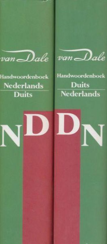 Van Dale handwoordenboek SET: Duits - Nederlands / Nederlands - Duits ...