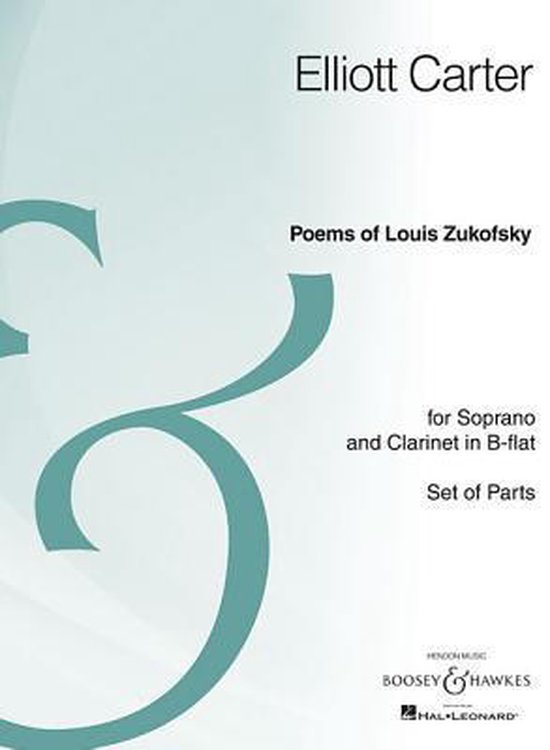 Poems of Louis Zukofsky | 9781476817583 | Elliott Carter | Boeken | bol.com