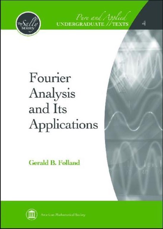 Fourier Analysis and Its Applications | 9780821847909 | Gerald B ...