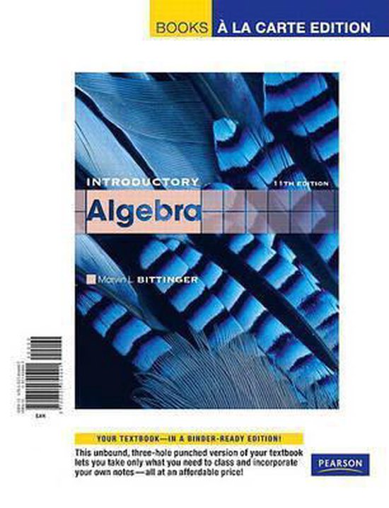 Introductory Algebra, Marvin L. Bittinger | 9780321654441 | Boeken | bol