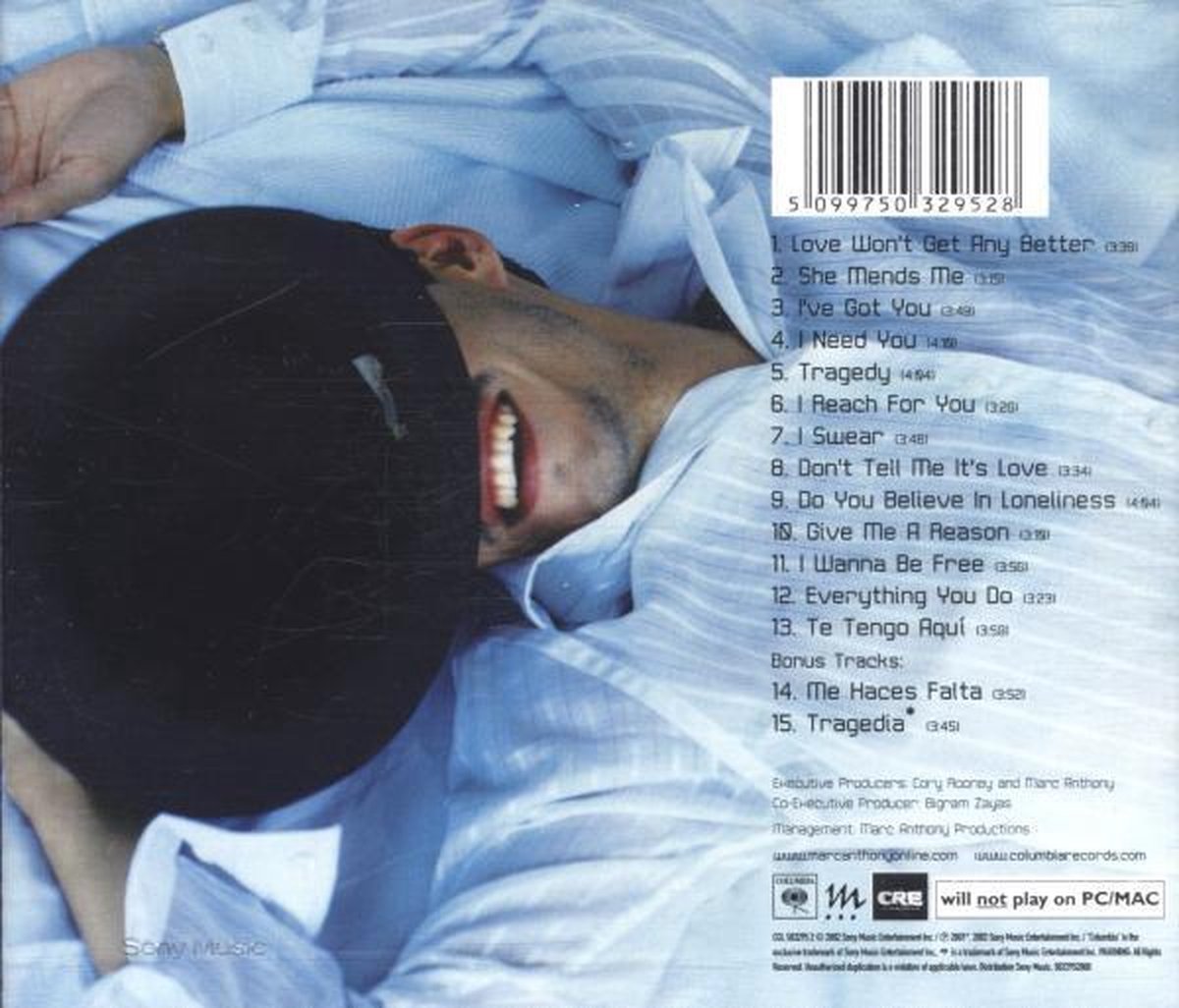 Mended, Marc Anthony | CD (album) | Muziek | bol