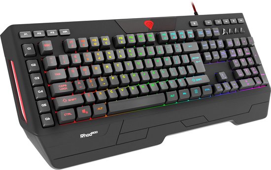Genesis Rhod 600 - RGB Gaming toetsenbord US layout | bol