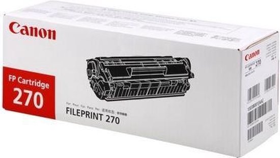CANON Fileprinter 270 toner zwart standard capacity 1-pack | bol