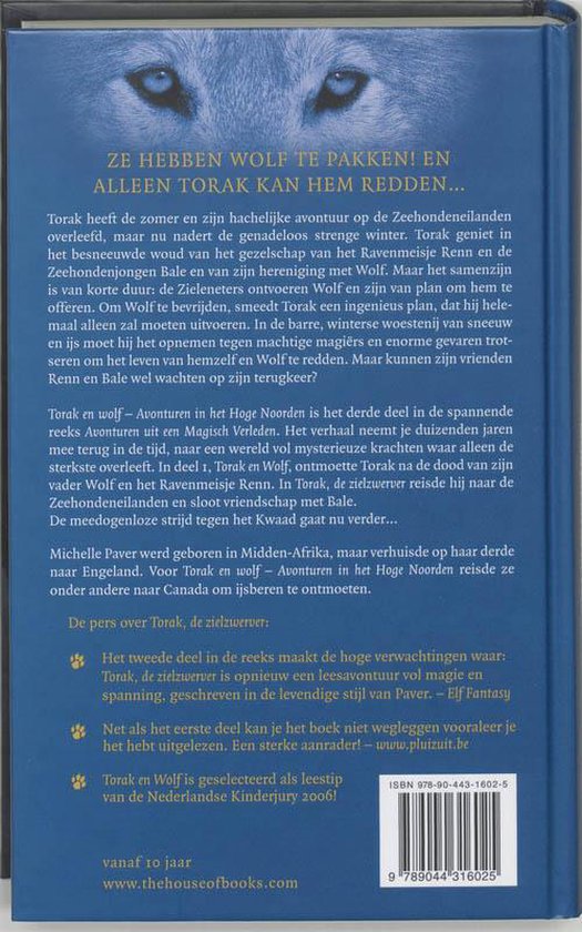 Torak en wolf 3 Avonturen in het hoge noorden, Michelle Paver ...