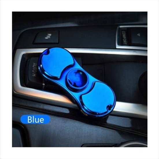 Fidget spinner USB aansteker Blauw | bol
