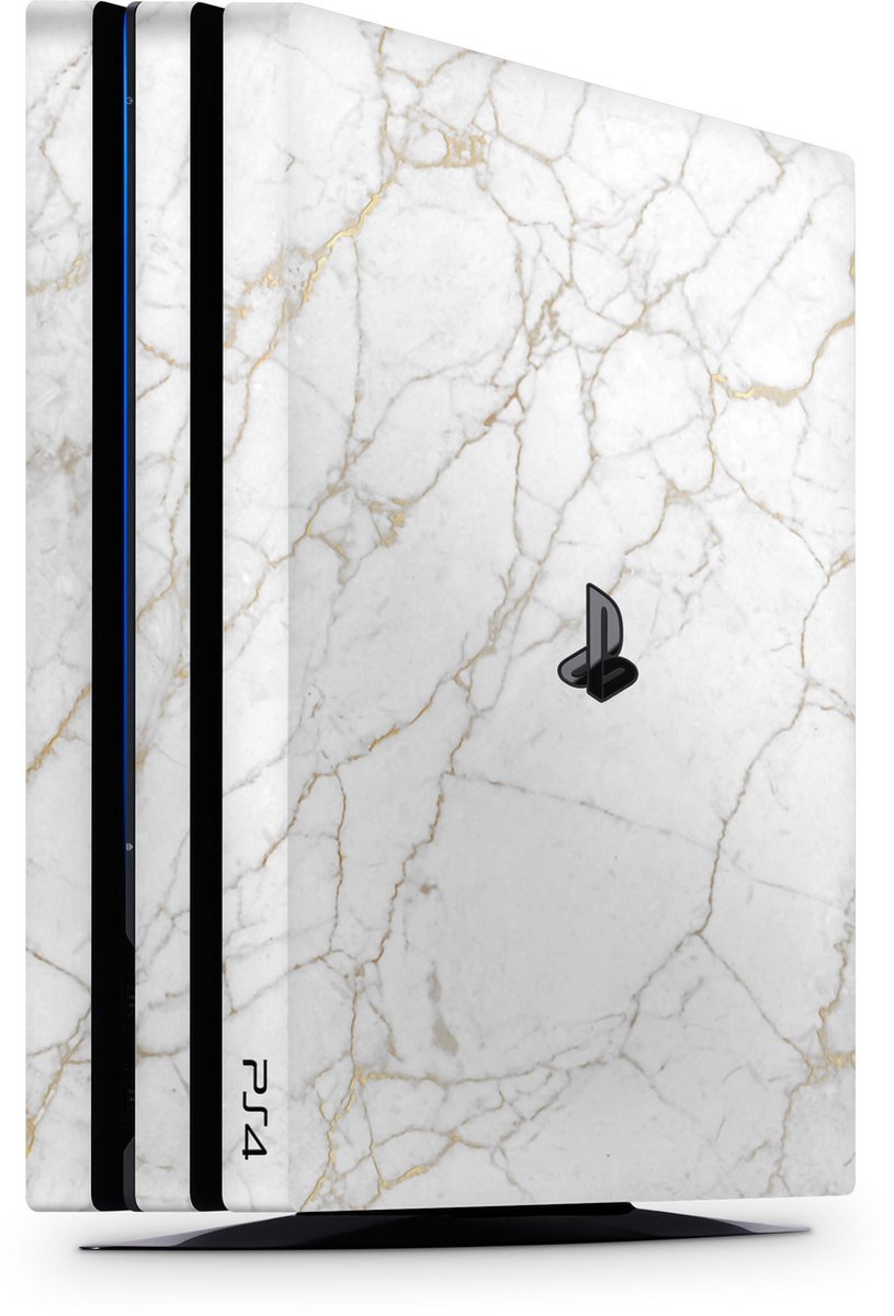 Playstation 4 Pro Console Skin Marble | bol.com