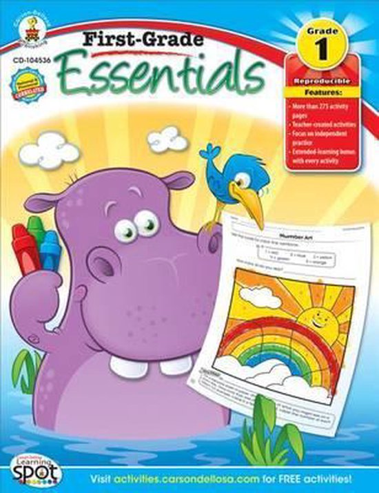First-Grade Essentials, Grade 1, Jennifer Taylor Geck | 9781609964740 ...