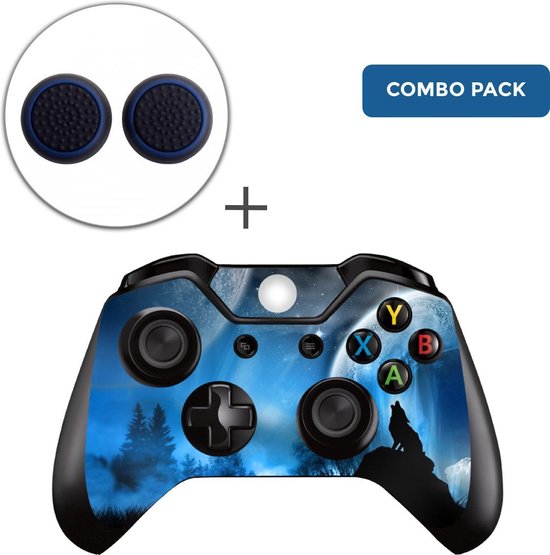 Dire Wolf Combo Pack - Xbox One Controller Skins Stickers + Thumb Grips ...