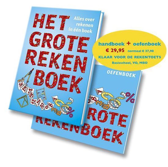 Het grote rekenboek, Jolanda Kuiper | 9789077990940 | Boeken | bol.com