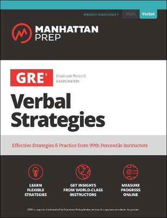 GRE Verbal Strategies | 9781506238234 | Manhattan Prep | Boeken | bol.com