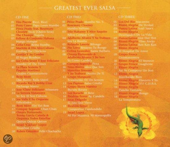 Various - Greatest Ever Salsa, various artists | CD (album) | Muziek ...