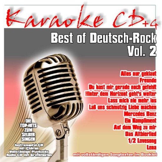 Best Of Deutsch-Rock Vol., Karaoke / Startrax | CD (album) | Muziek ...