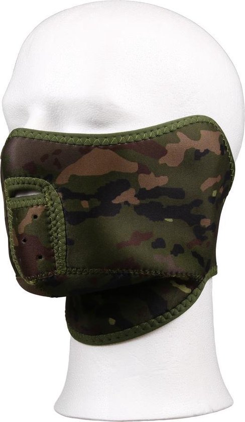 101inc Face Mask Recon woodland camo | bol.com