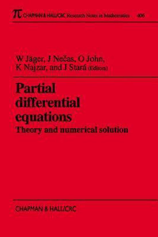 Chapman & Hall/CRC Research Notes in Mathematics Series- Partial ...