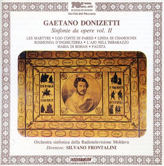 Donizetti: Sinfonie Da Opere Vol. I, G. Donizetti | CD (album) | Muziek ...
