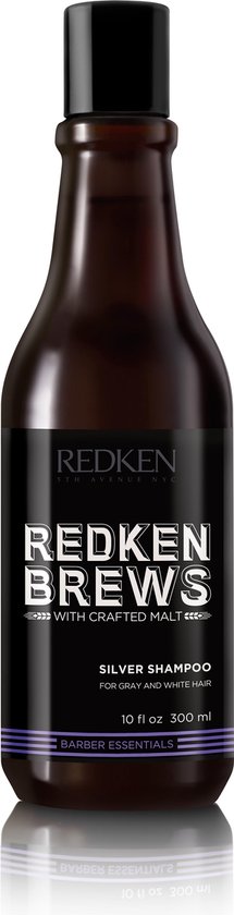 Redken Redken Brews Silver Shampoo - 300 ml | bol