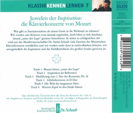 Stefan Schaub - Juwelen Der Inspiration Volume 7 (CD), Stefan Schaub | Muziek | bol