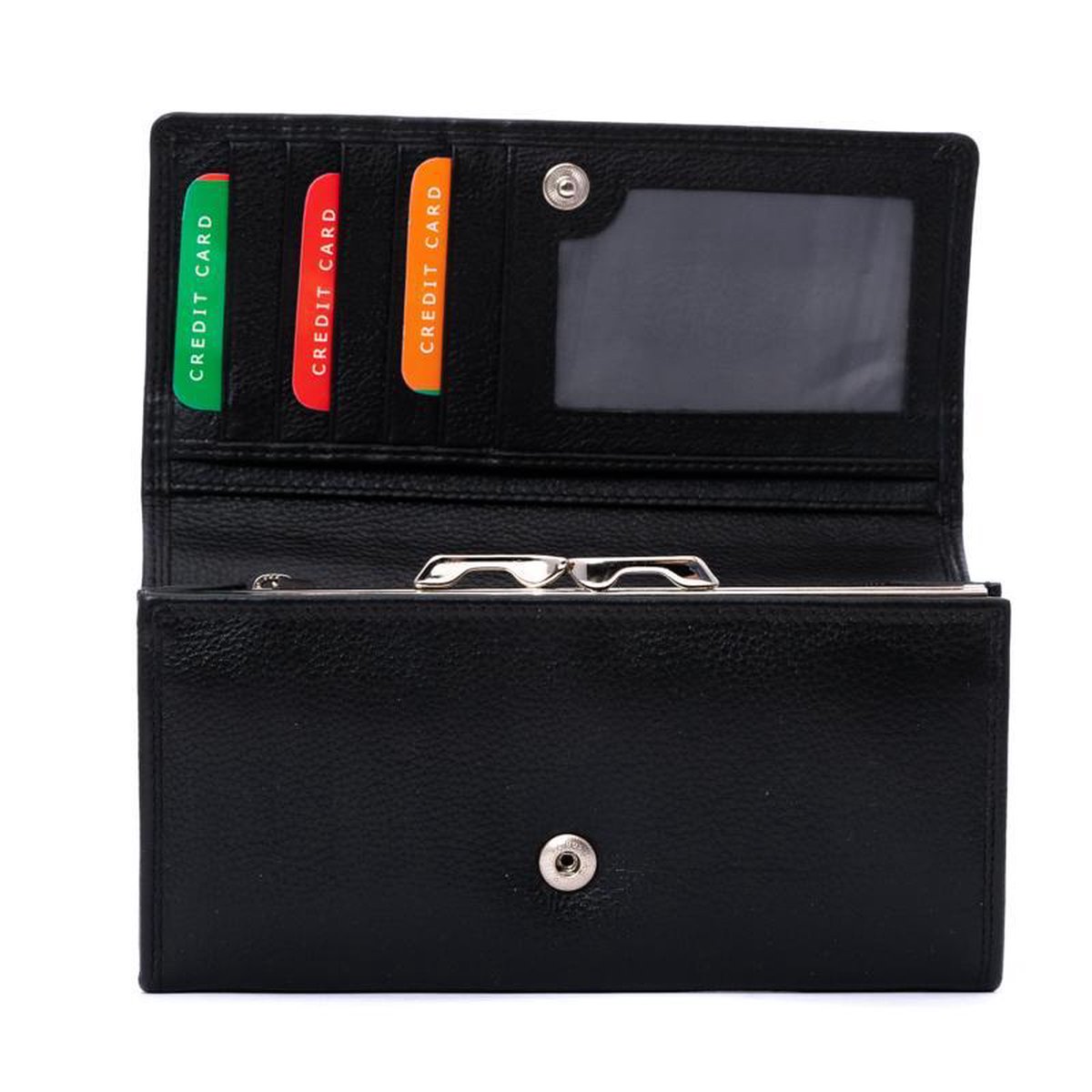 portemonnee dames - dames portemonnee leer - dames portemonnee beugel ...