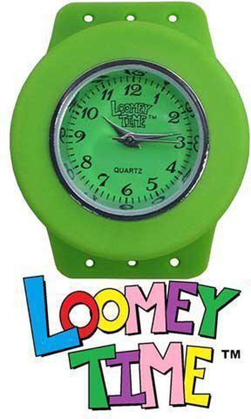 Loomey Time - Loom Horloge - Groen | bol.com
