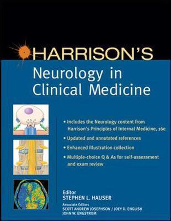 Harrison's Neurology in Clinical Medicine | 9780071457453 | Stephen Hauser | Boeken | bol