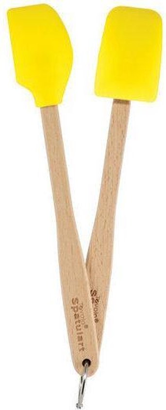 Tovolo Keukenhulp Hout Mini spatel & lepel Set van 2 Sun Ray | bol.com