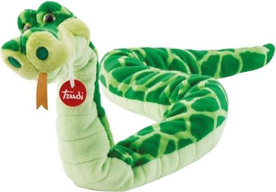 Trudi Knuffel Slang Cyrano Groen 66 Cm | bol.com