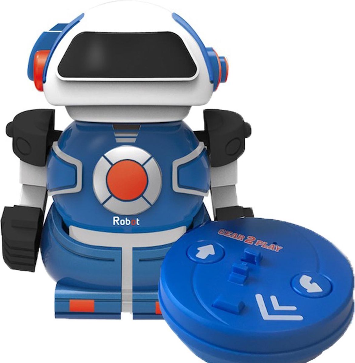Gear2play Rc Robot Mini Bot Speelfiguur 10 Cm Blauw | bol.com