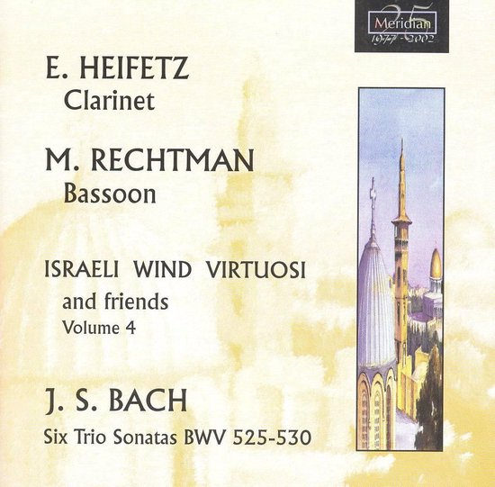 6 Trio Sonates Bwv 525-530, Mordechai Rechtman | CD (album) | Muziek ...