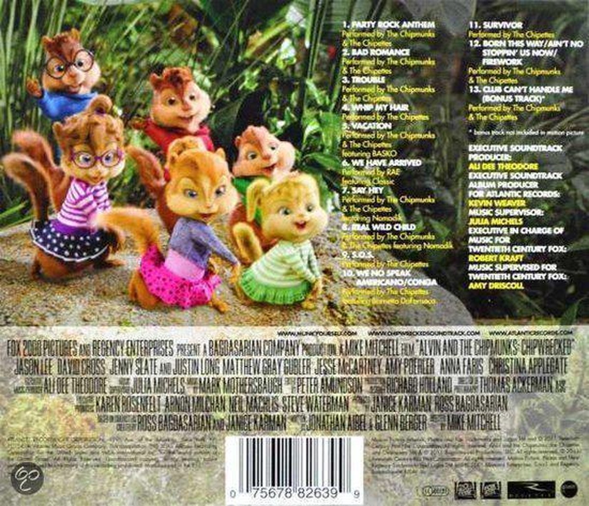 Alvin and the Chipmunks: Chipwrecked, Chipettes | CD (album) | Muziek ...