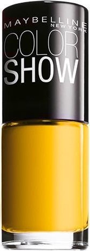 Maybelline Color Show - 749 Electric Yellow - Geel - Nagellak | bol
