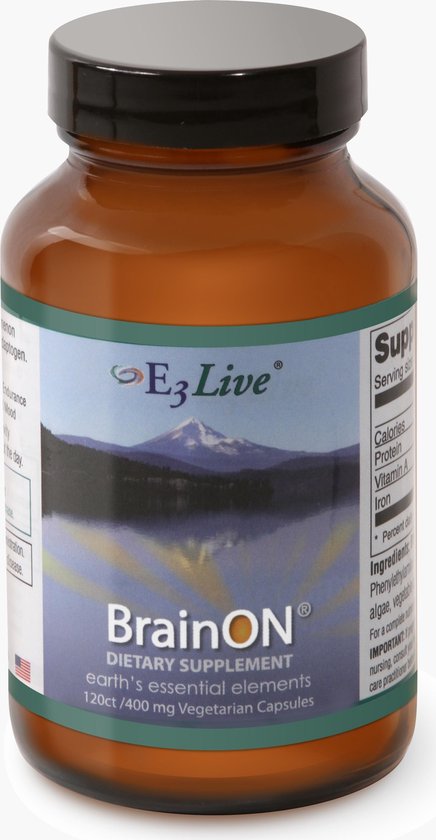 E3Live / BrainON® 400mg Biologisch – 120 vcaps | bol