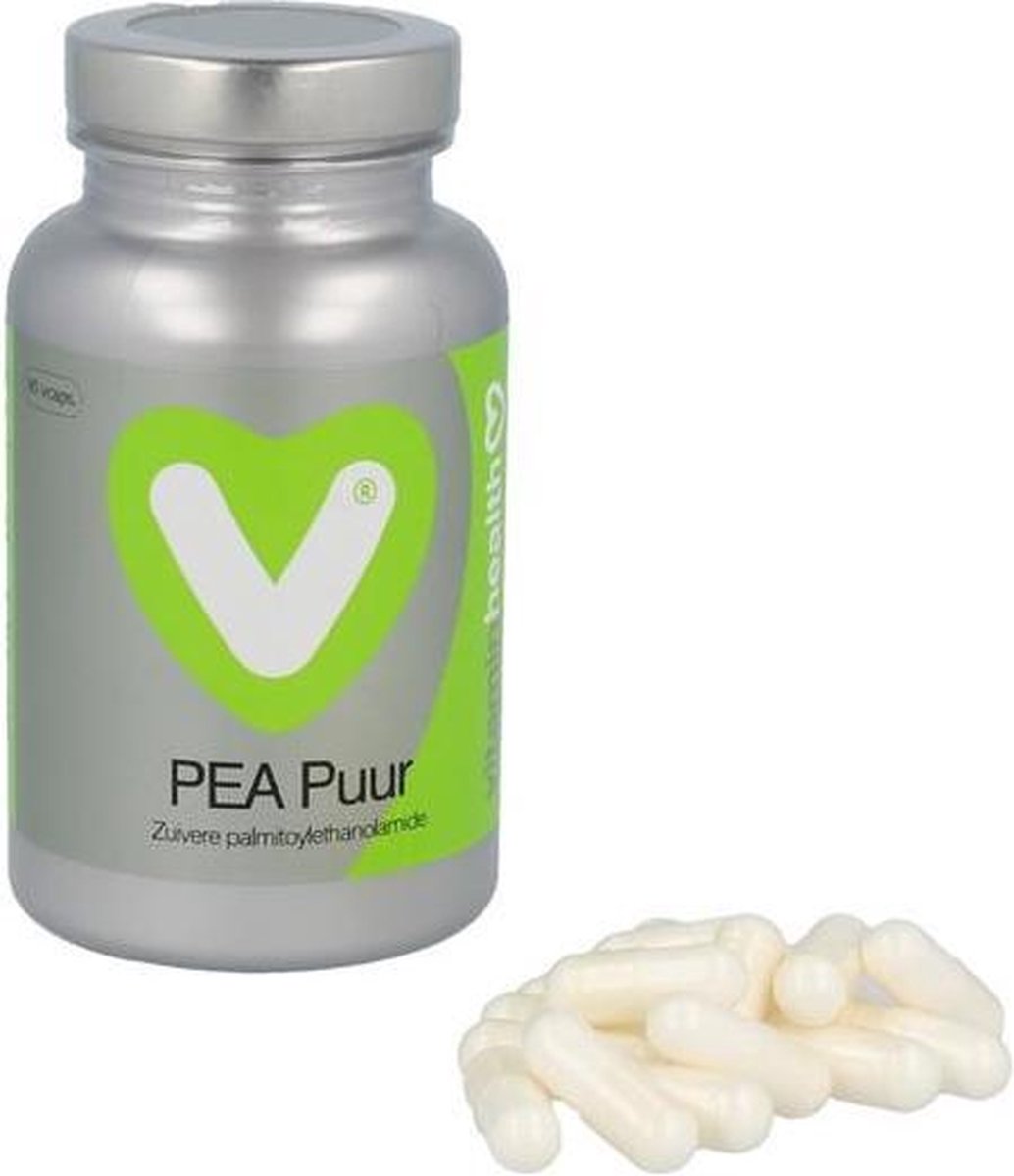 Vitaminstore - PEA Puur (OptiPEA 400 mg) - 90 vegicaps - Zuivere ...