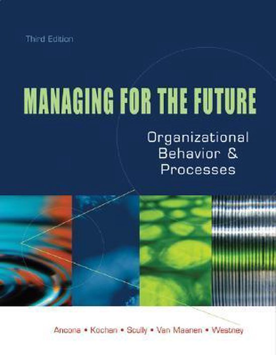 Managing for the Future | 9780324055757 | John Van Maanen | Boeken ...