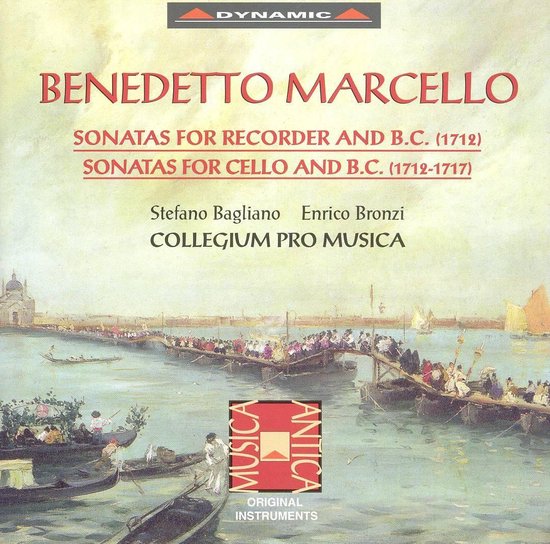 Collegium Pro Musica: Stefano Bagli - Marcello: Sonatas For Recorder ...