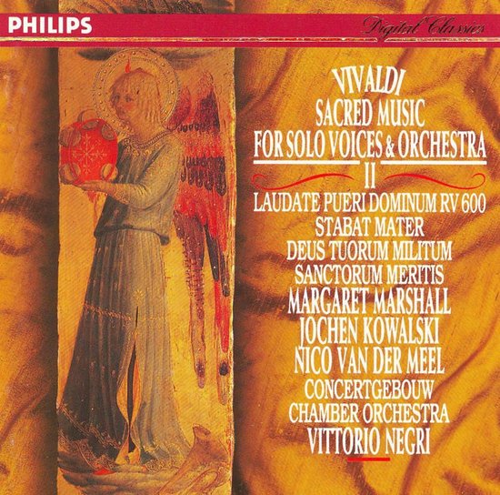Vivaldi: Sacred Music for solo voices & orchestra, Vol. 2, Margaret ...