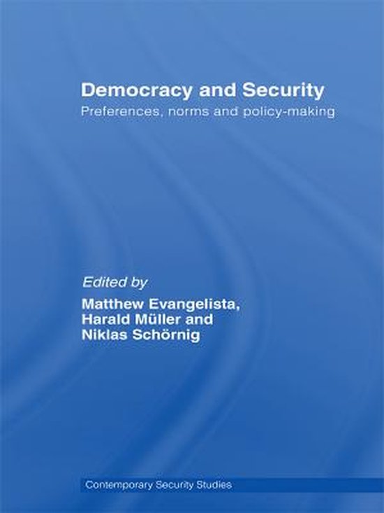 Contemporary Security Studies - Democracy and Security (ebook ...
