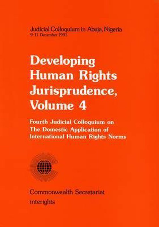 Developing Human Rights Jurisprudence, Commonwealth Secretariat ...