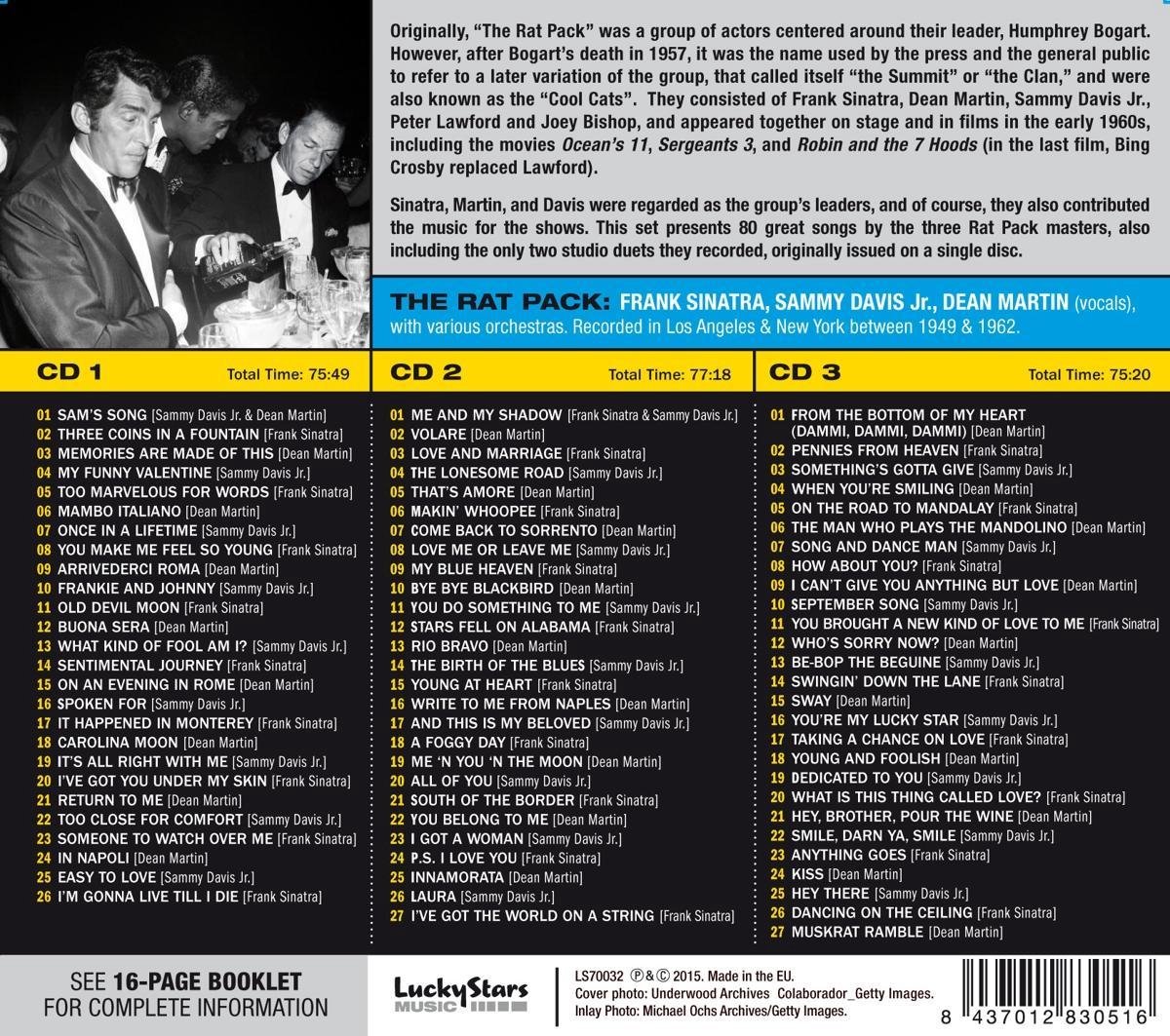 Rat Pack - 80 Essential Recordings, The Rat Pack | CD (album) | Muziek ...